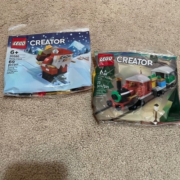 Lego | Toys | Lego Christmas Train And Santa Polybag | Poshmark